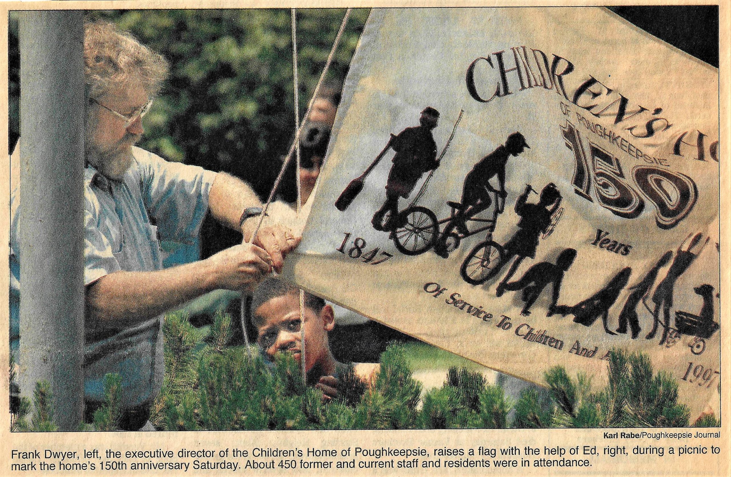 1997 150th Anniversary, Poughkeepsie Journal | Children's Home of ...